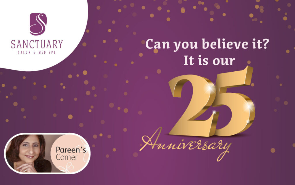 Our 25th anniversary | best luxury spa in Orlando | Sanctuary Salon